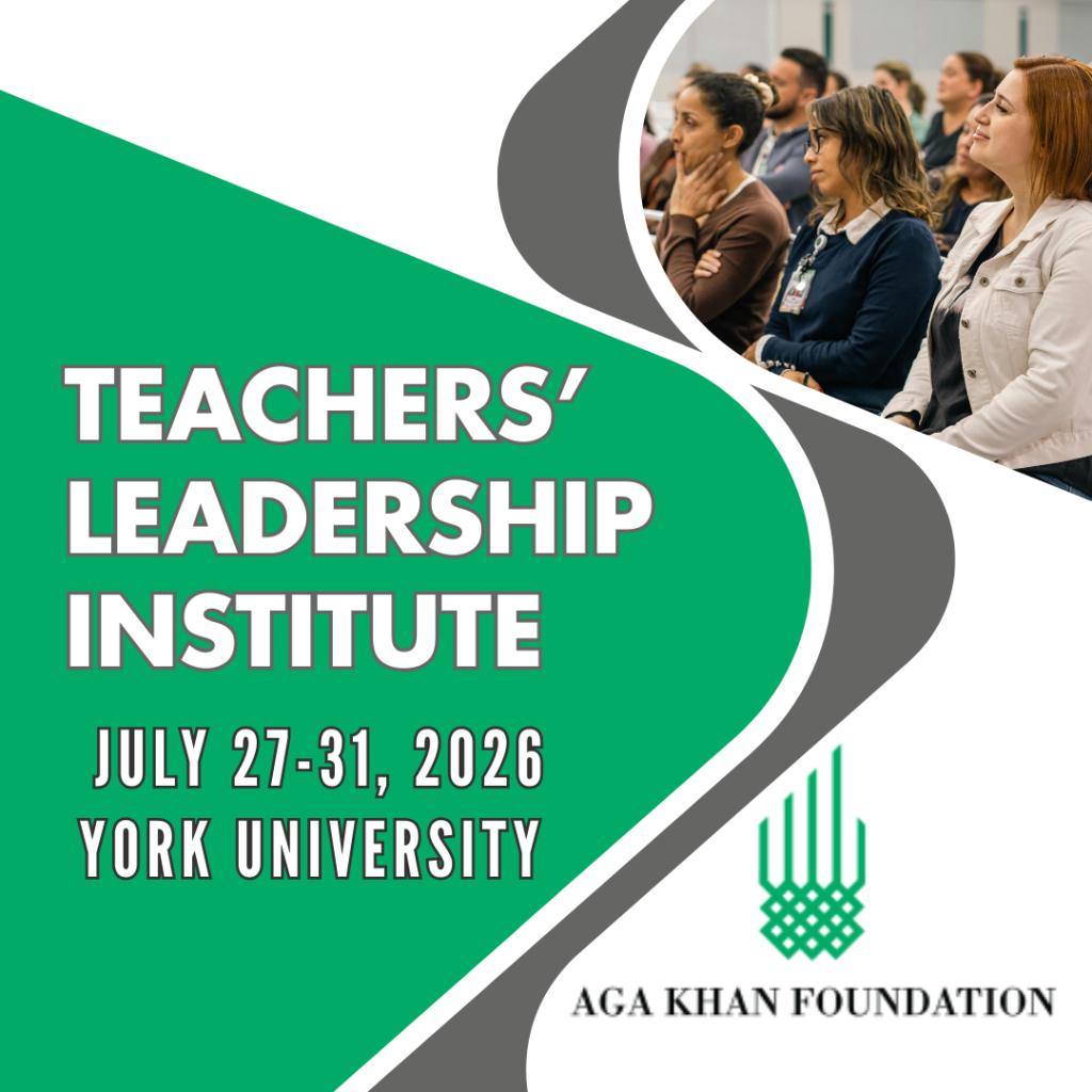 Aga Khan Foundation Canada: Teachers’ Leadership Institute – OHASSTA-AESHO
